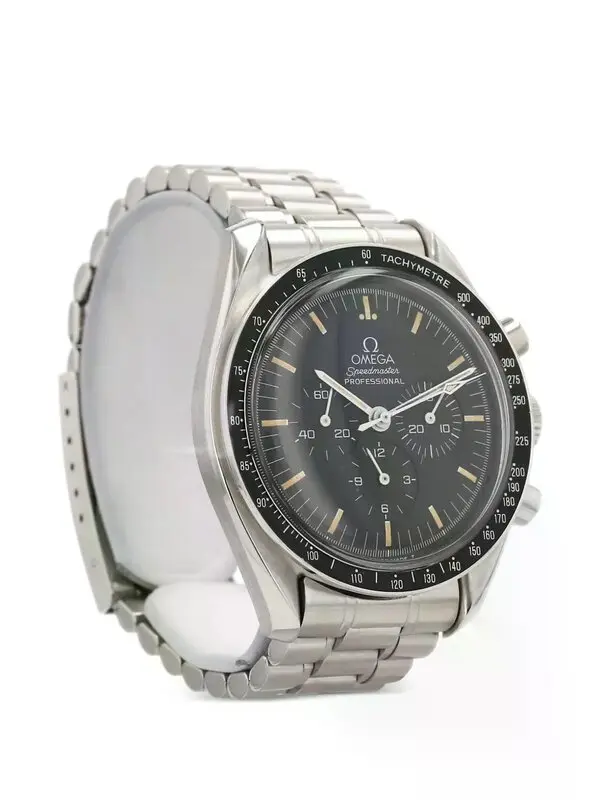 Omega 1990s Speedmaster 42mm Watch - Silver