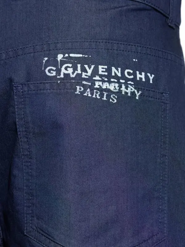 Givenchy Logo Shorts - Blue