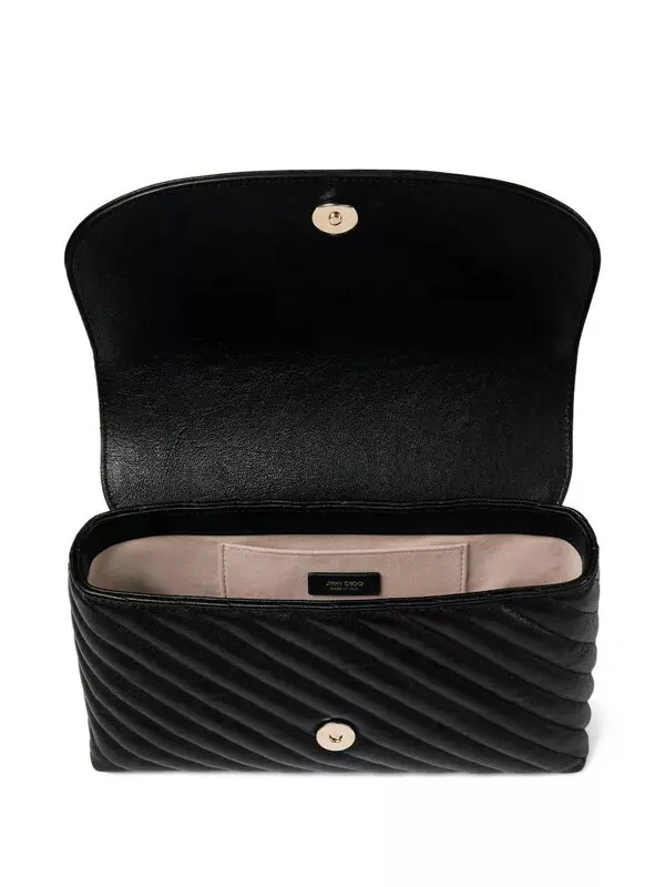 JIMMY CHOO Medium Quilted Leather Crossbody Bag