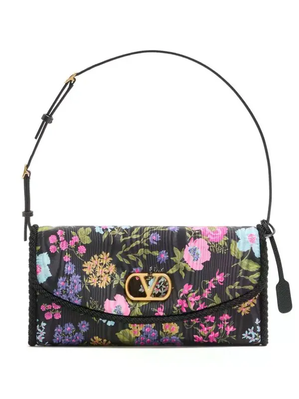 Valentino Garavani Devain Papier Floral Shoulder Bag