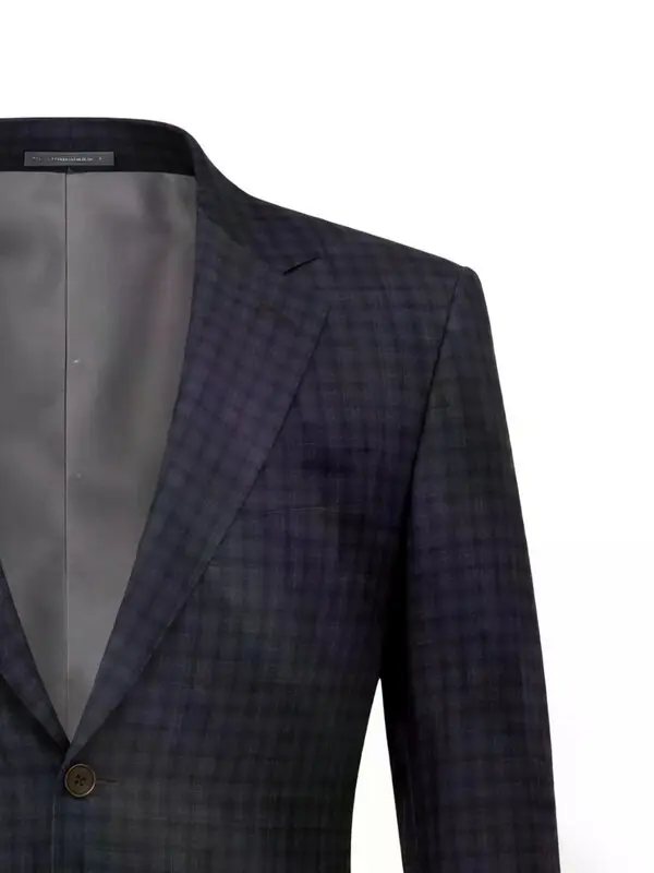 Canali Checked Blazer