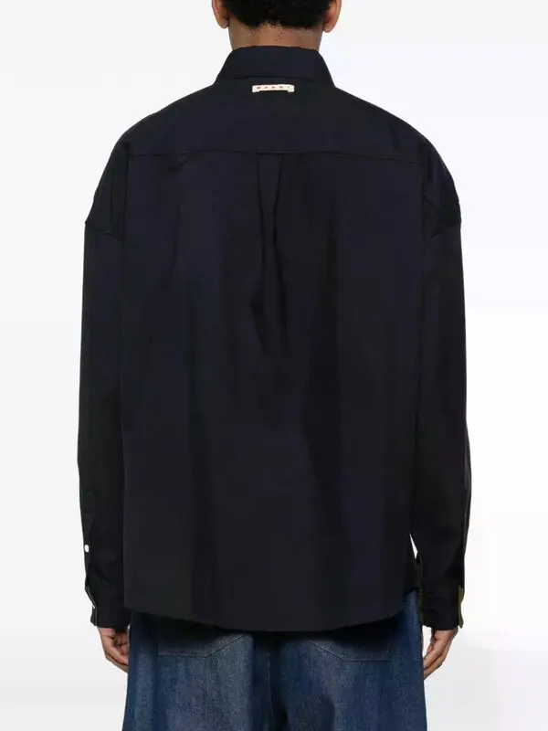 Marni Pocket Colour-block Shirt
