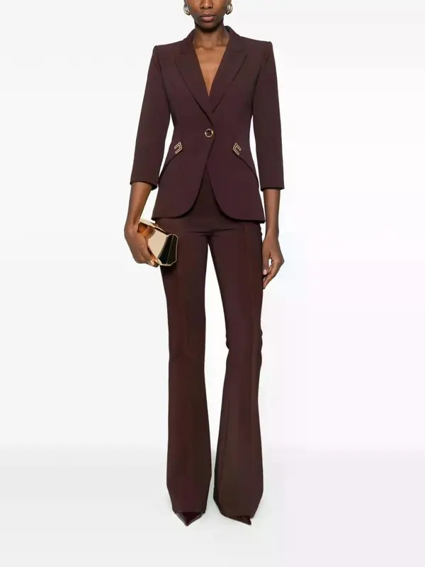 Elisabetta Franchi Crepe Blazer