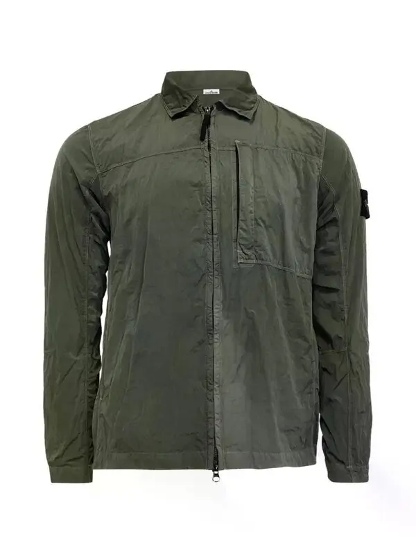 Stone Island Zipped Shirt Jacket