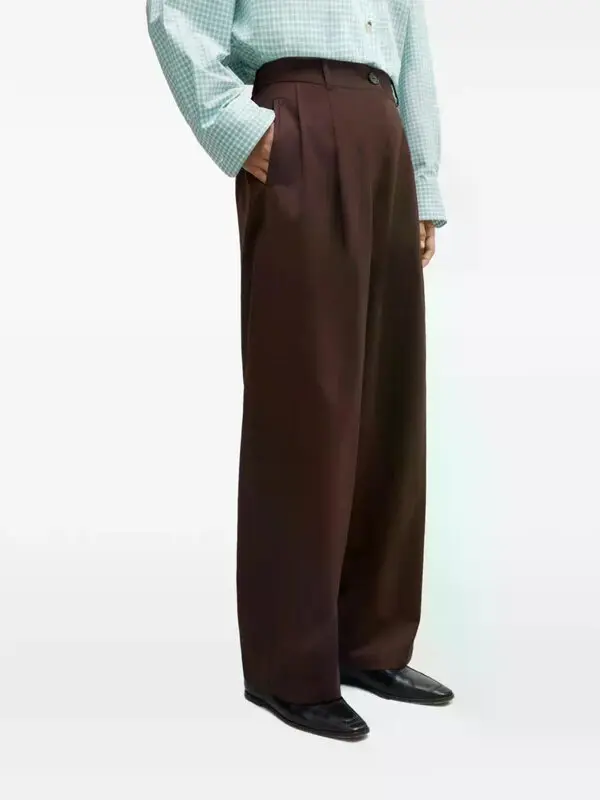 CORDERA Tailored Wide Leg Trousers