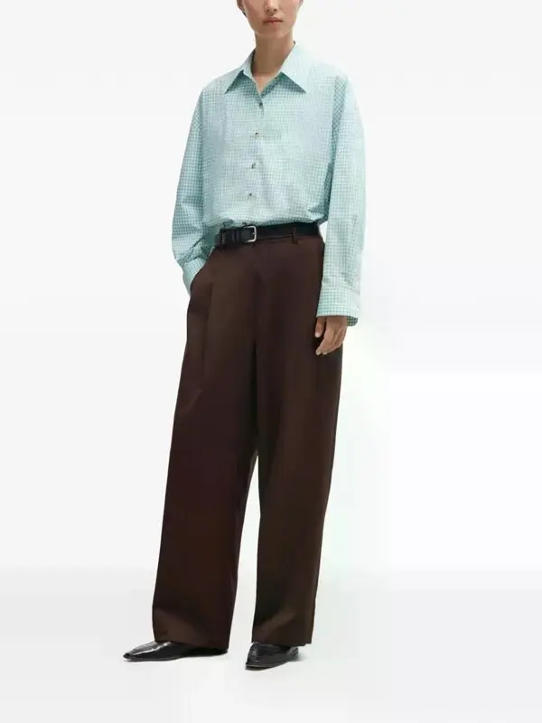 CORDERA Tailored Wide Leg Trousers