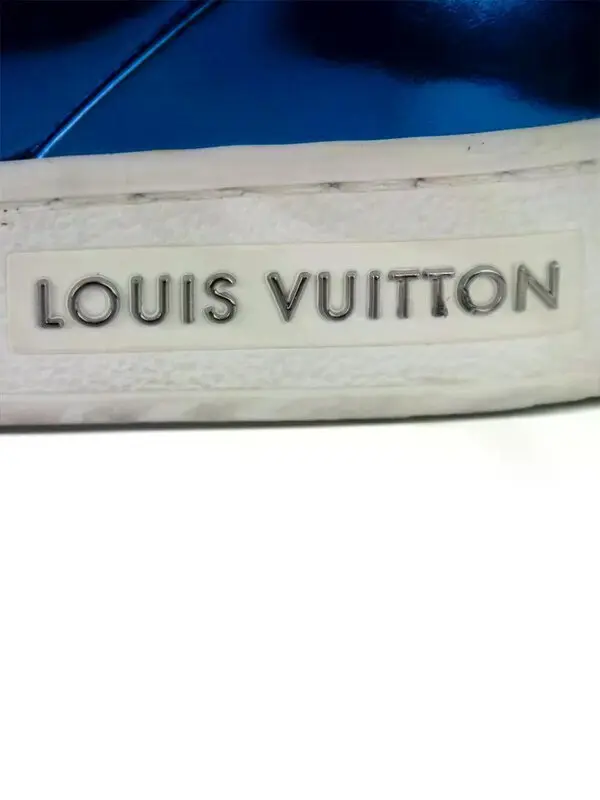LOUIS VUITTON Metallic Sneakers