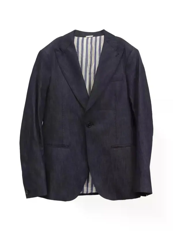Emporio Armani Single-breasted Button Blazer