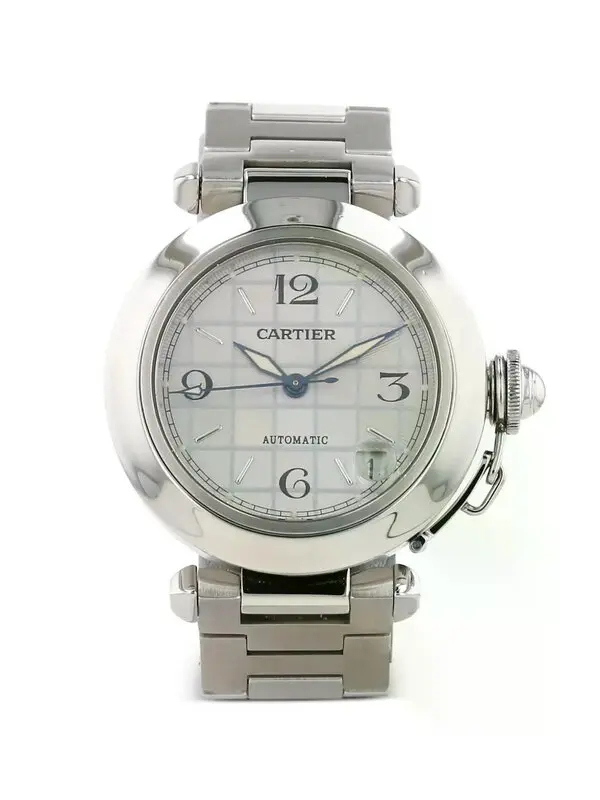 CARTIER 2000s Pasha 35mm Watch - Silver