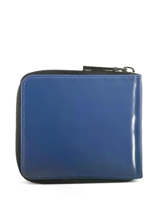 DIESEL Zip Closure Glossy Wallet