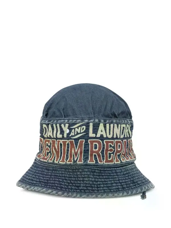 Kapital Lettering Detail Bucket Hat