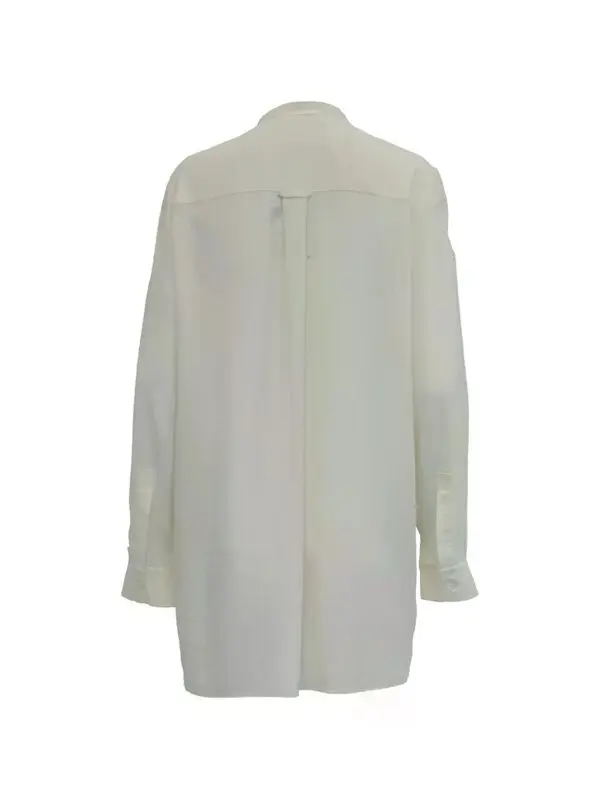 Chloé Embroidery-trimmed Long-sleeve Blouse