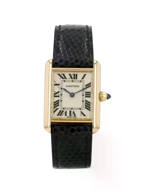 CARTIER 2000 Tank Louis 30mm Watch - White