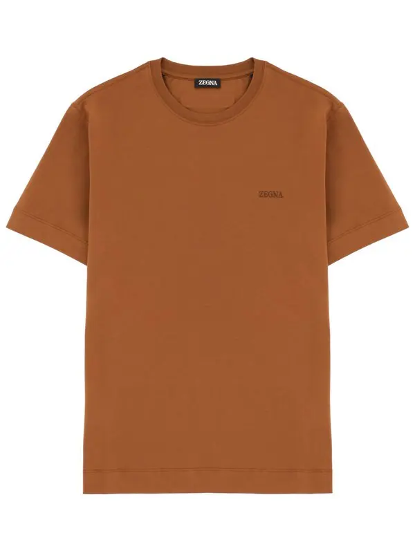 Zegna T-shirt With Logo