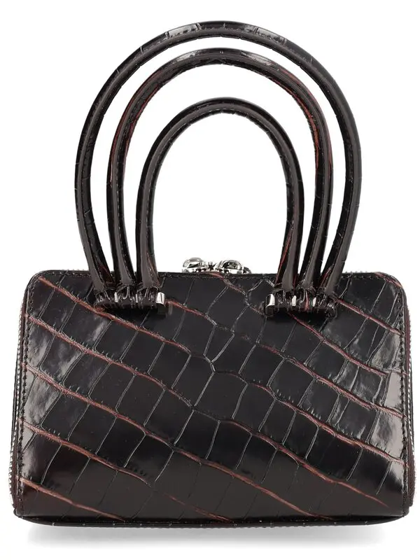 Attico Mini "friday" Bag - Brown