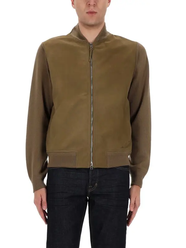 TOM FORD Bomber Jacket - Brown