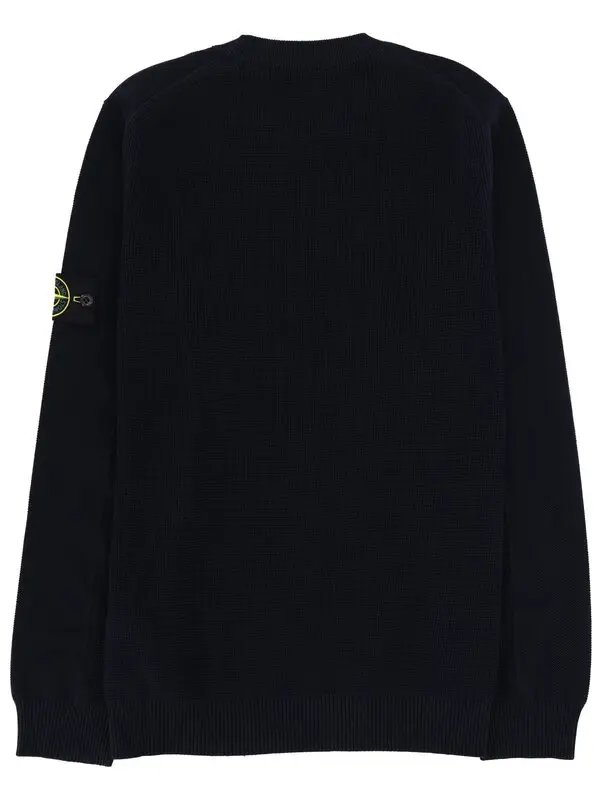 Stone Island Jersey With Logo Patch