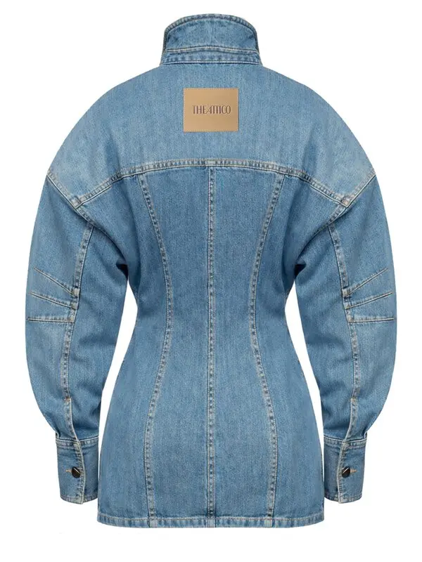 Attico Mini Dress - Denim