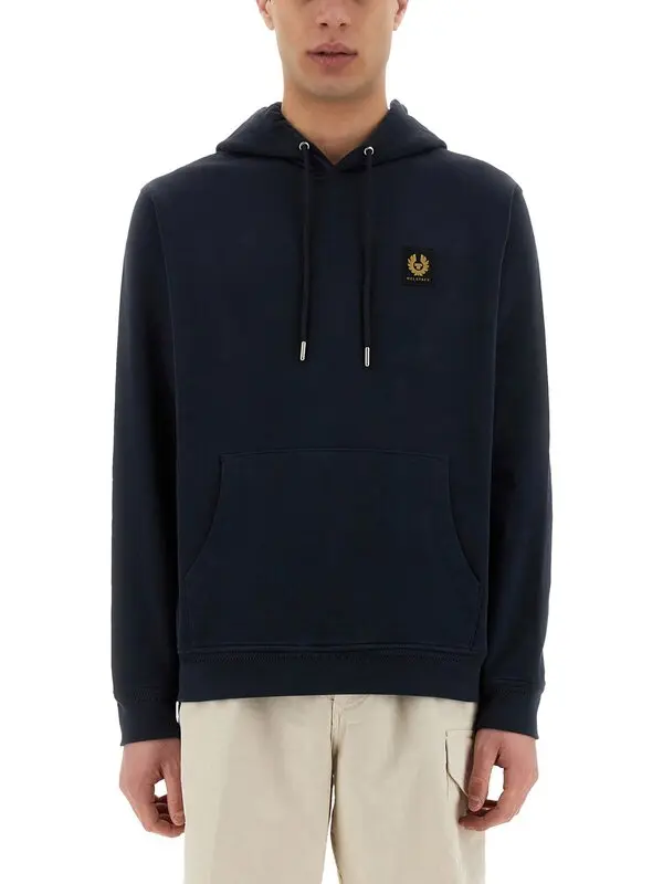 Belstaff Hooded Sweatshirt - Blue