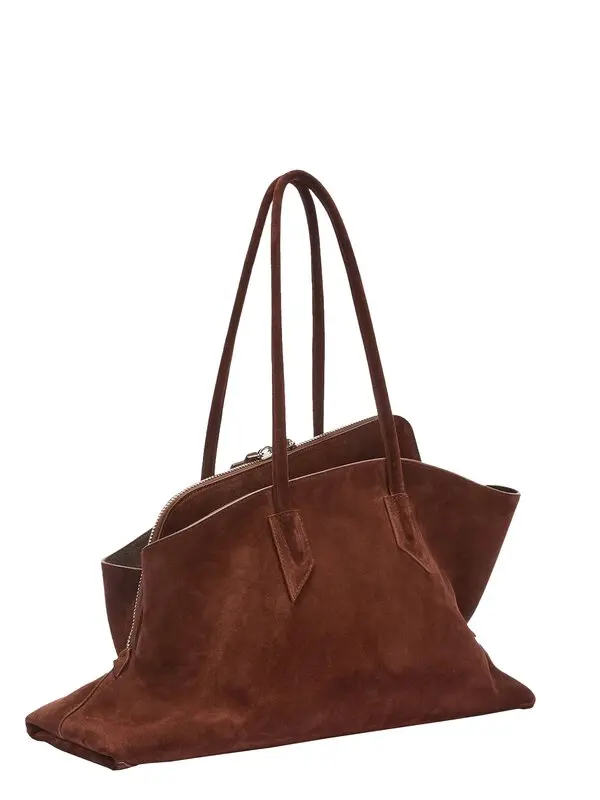 Attico Medium Tote Bag - Brown