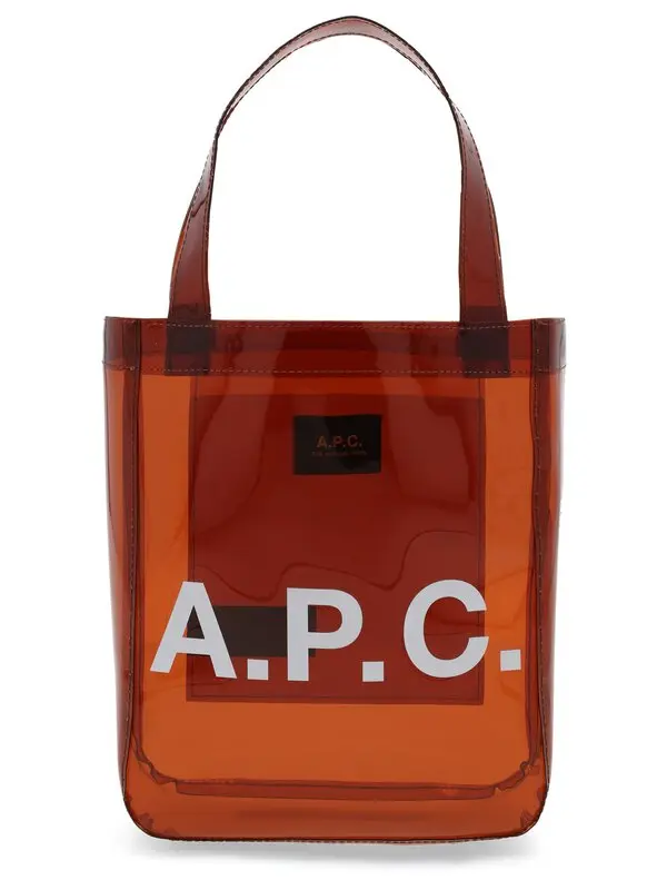 A.p.c. Small "lou" Tote Bag - Brown