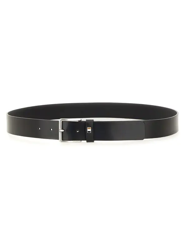 BOSS Belt With Logo - Black