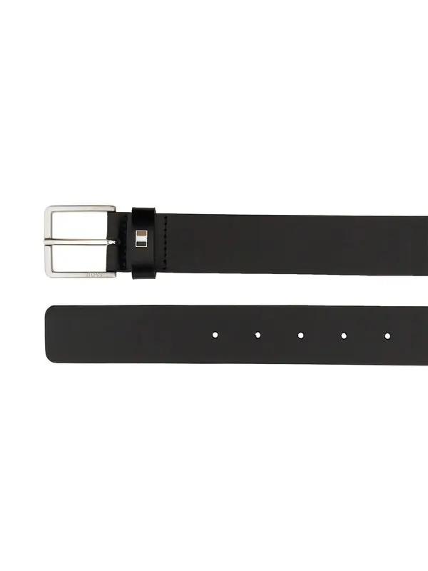 BOSS Belt With Logo - Black