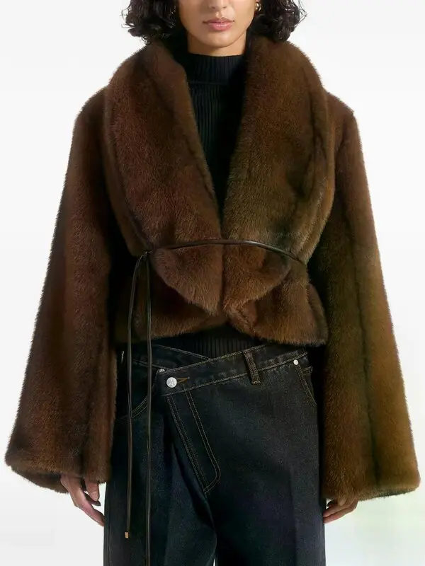 Manière De Voir Faux-fur Jacket
