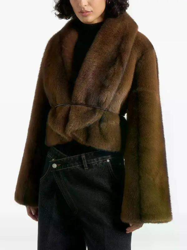 Manière De Voir Faux-fur Jacket