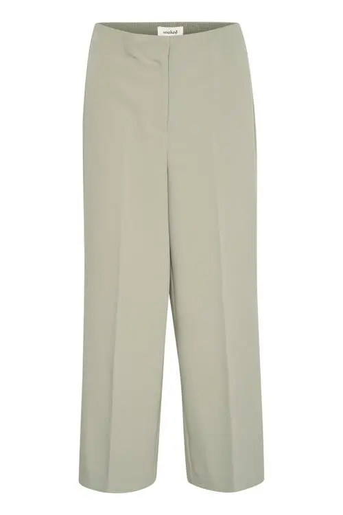 SOAKED IN LUXURY Corinne High-waisted Culotte Trousers