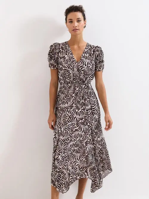PHASE EIGHT Verity Shimmer Midi Dress - Multi