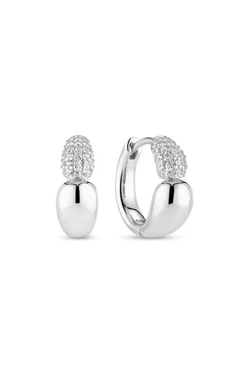 SIF JAKOBS JEWELLERY Goccia Creolo Piccolo Earrings - 925 Sterling Silver