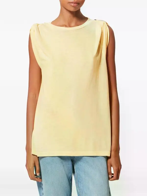 MARANT ETOILE Zelna Draped T-shirt