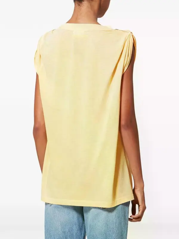 MARANT ETOILE Zelna Draped T-shirt
