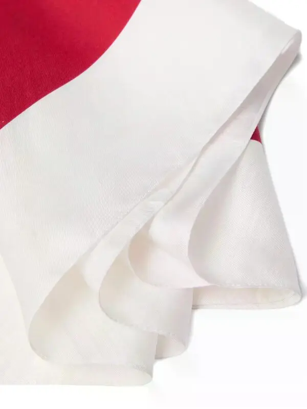 Valentino Garavani Logo-print Silk Scarf