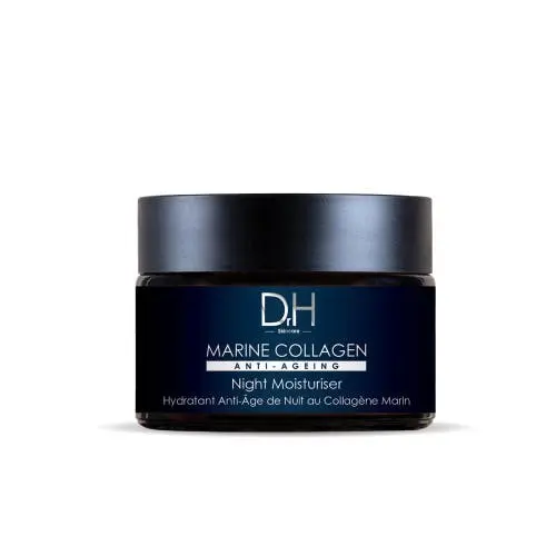 DR H Marine Collagen Night Moisturiser 60ml - White