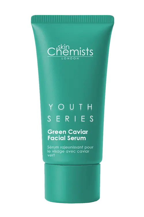 SKINCHEMISTS Youth Series Green Caviar Facial Serum 30ml - White
