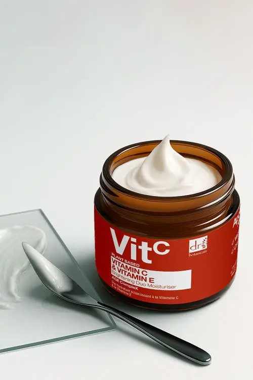 DR BOTANICALS Vitamin C 1% & Vitamin E Brightening Duo Moisturiser 60ml For Brightening