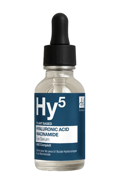 DR BOTANICALS Hyaluronic Acid 5% & Niacinamide 5% Eye Serum 15ml - White