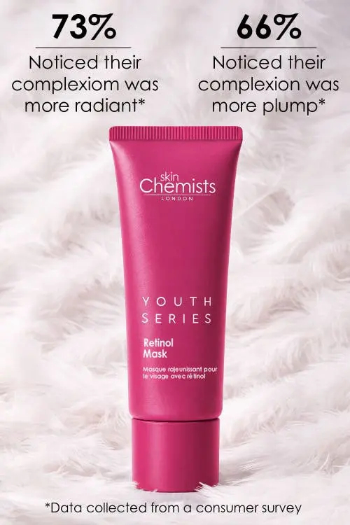 SKIN CHEMISTS Youth Series Retinol & Bakuchiol Mask 50ml For Fine Lines & Wrinkles