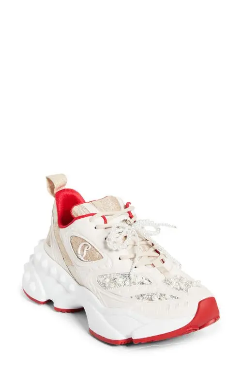 CHRISTIAN LOUBOUTIN So Flo Perla Sneakers