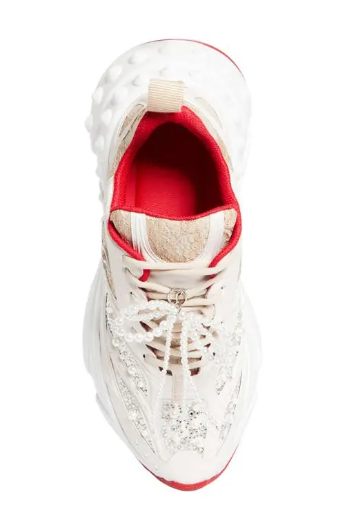 CHRISTIAN LOUBOUTIN So Flo Perla Sneakers