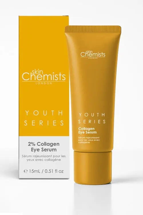 SKIN CHEMISTS Youth Series 2% Collagen Eye Serum 15ml For Loss Of Firmness