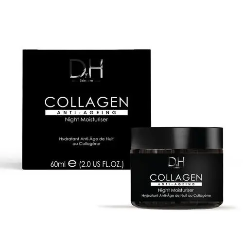 DR H Collagen Anti-ageing Night Moisturiser 60ml - White