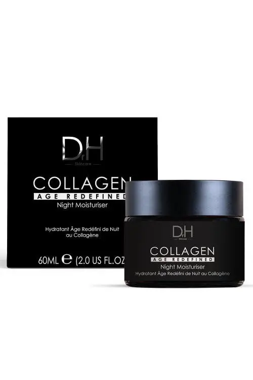 DR H Collagen Anti-ageing Night Moisturiser 60ml For Loss Of Firmness