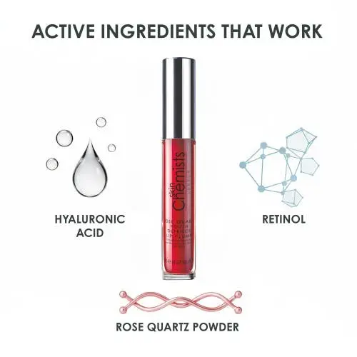 SKIN CHEMISTS Rose Quartz Youth Defence Lip Plump 8ml