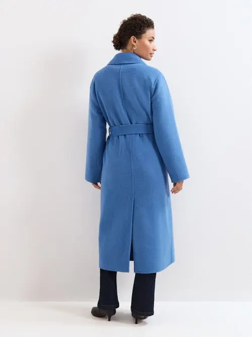 PHASE EIGHT Long Sleeve Belted Wrap Midi Coat