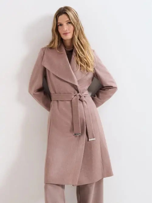 PHASE EIGHT Nicci Wool-blend Coat - Neutral