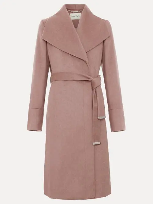 PHASE EIGHT Nicci Wool Blend Coat - Neutral