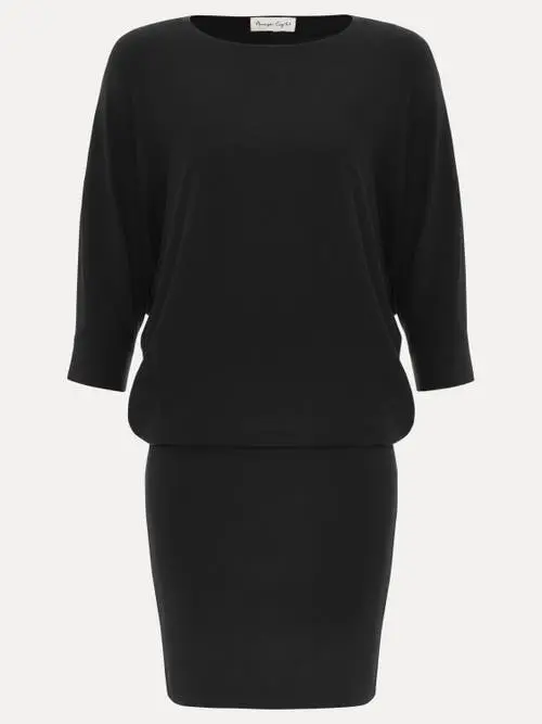 PHASE EIGHT Becca Knitted Dress - Black